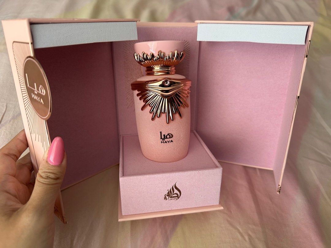 HAYA PARFUME by lattafa EDP 100 ml, Kesehatan & Kecantikan, Parfum ...