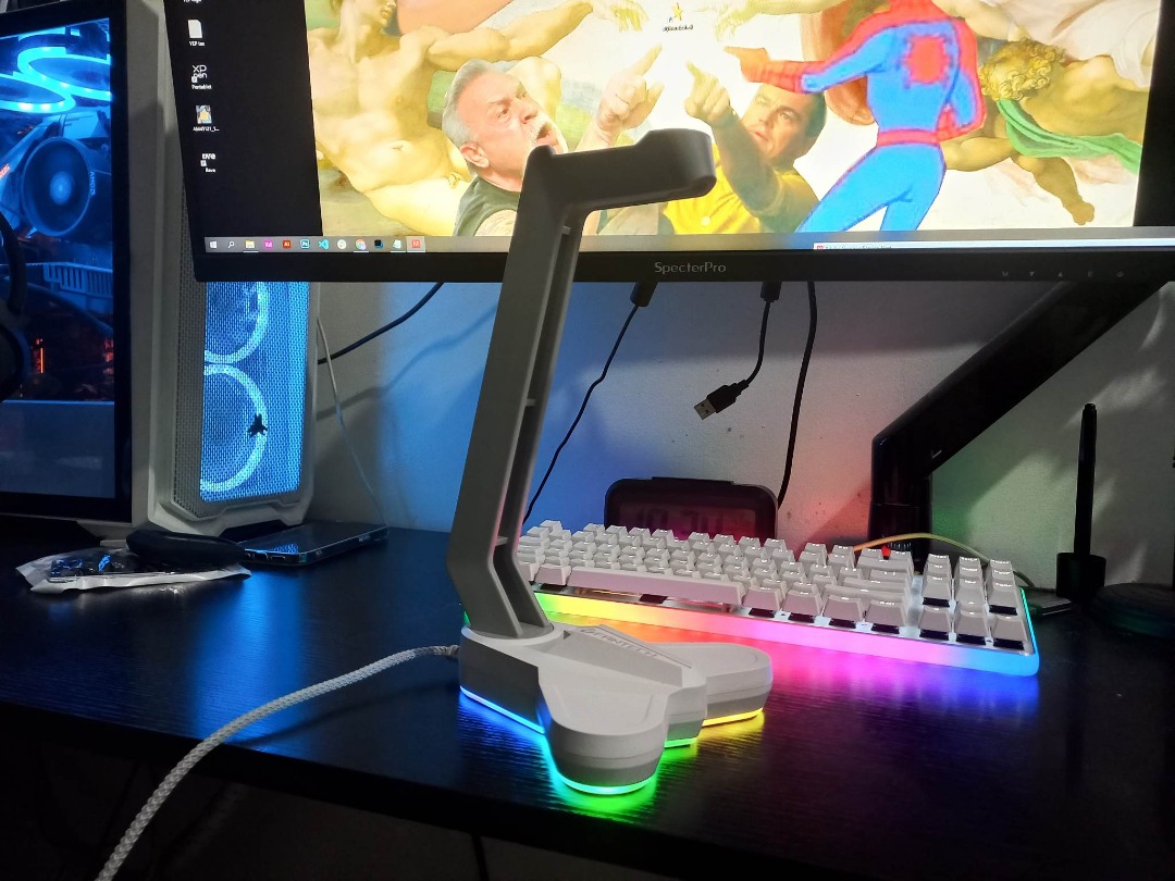 Headset Stand RGB Fantech Tower AC3001, Everything Else, Others on ...
