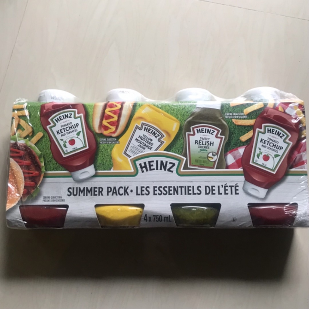 heinz ketchup / mustard / relish set, Food & Drinks, Other Food ...