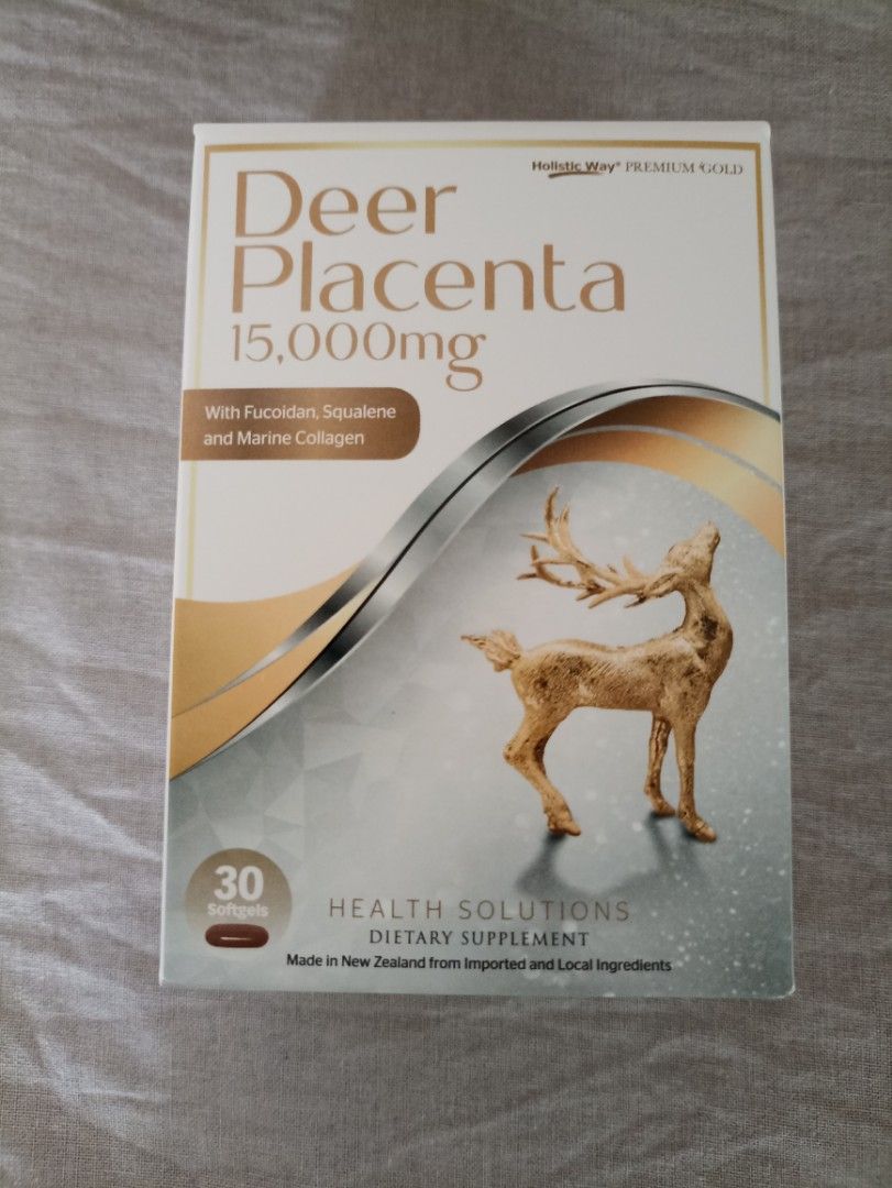 Holistic Way Deer Placenta, Health & Nutrition, Health Supplements ...
