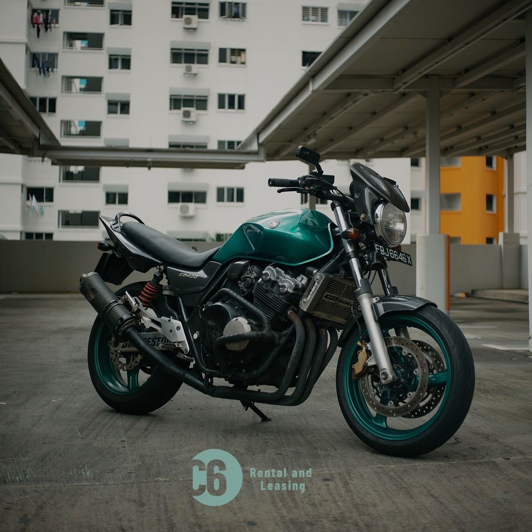 Honda CB400 Spec 3 Rental (British Racing Green), Motorcycles ...