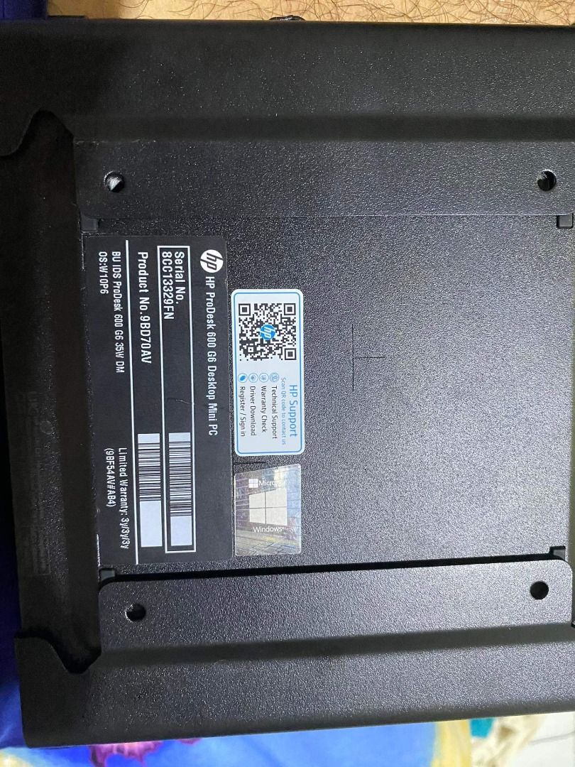 HP ProDesk 600 G6 Mini Desk Computers Tech Desktops On Carousell