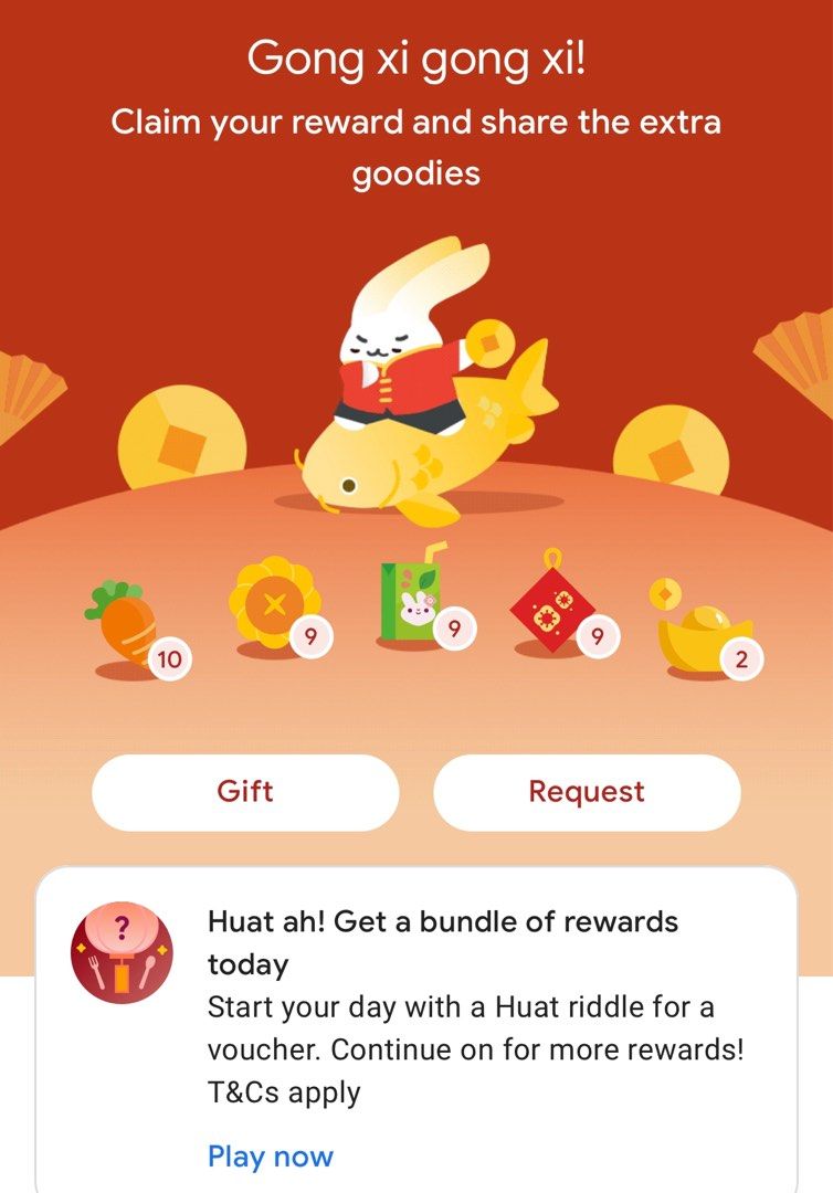 google pay huat pals ingot, Tickets & Vouchers, Vouchers on Carousell