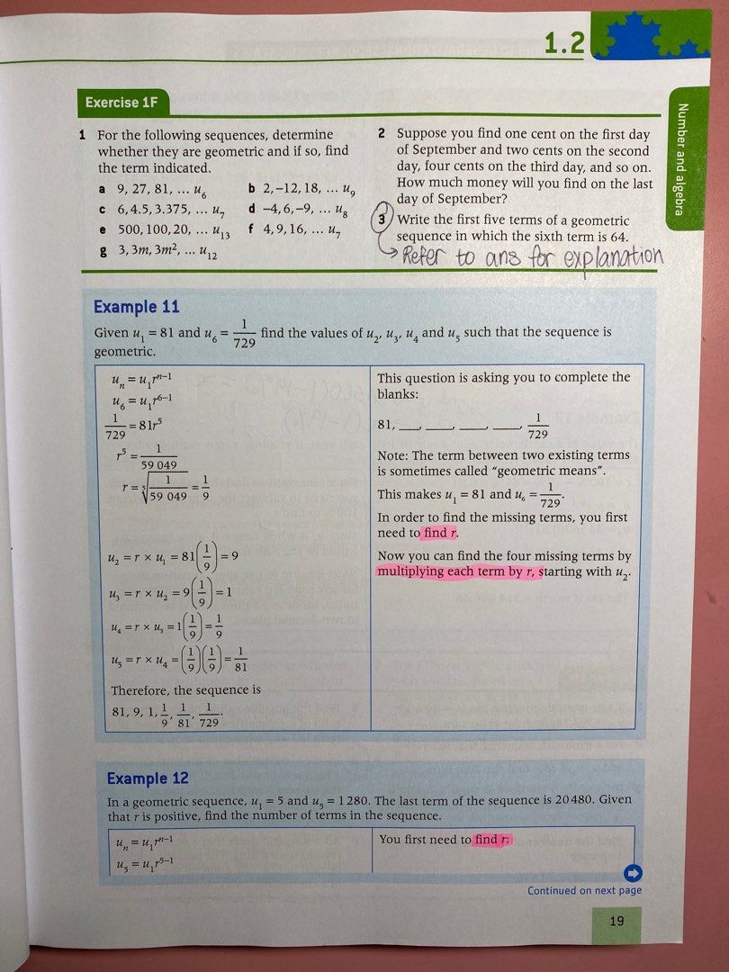 IB Math AASL (Analysis and Approaches) textbook, Hobbies & Toys, Books ...