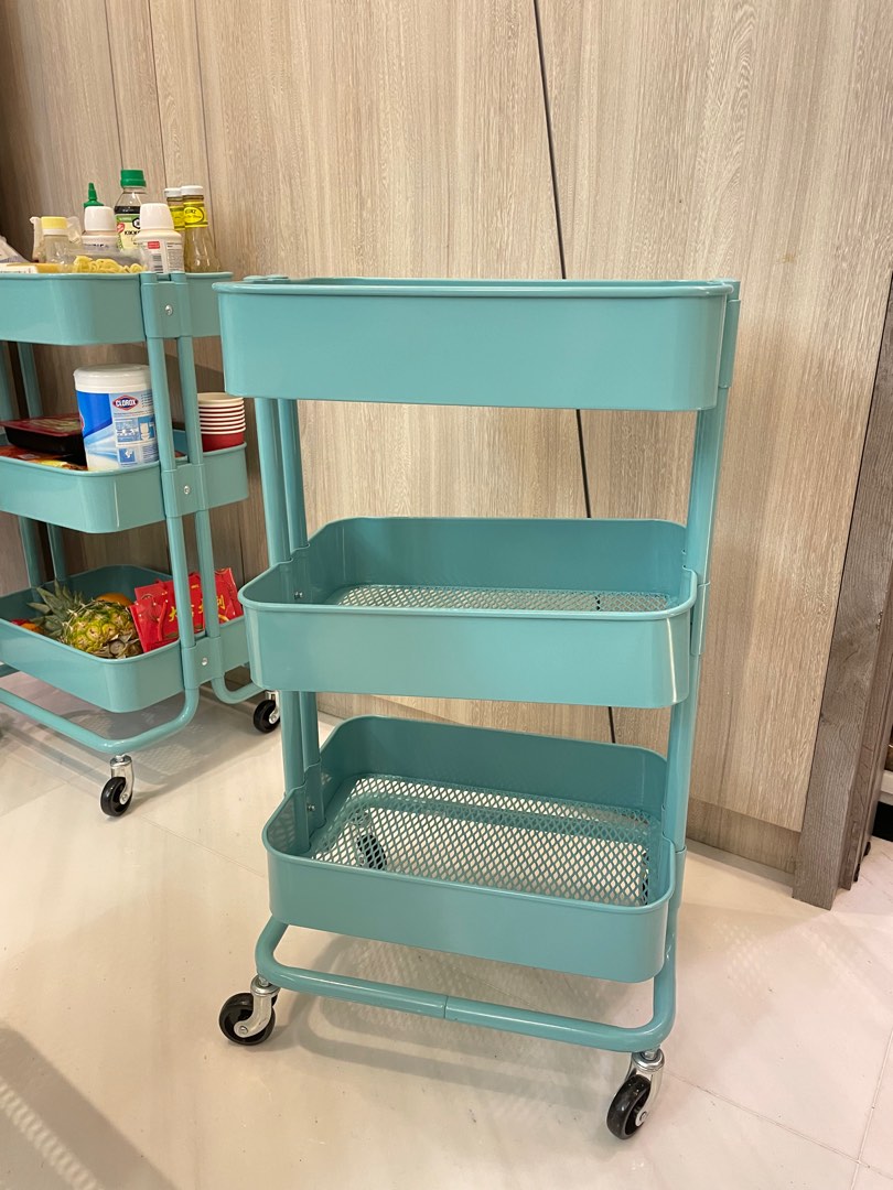 Ikea Trolley, Furniture & Home Living, Furniture, Shelves, Cabinets ...