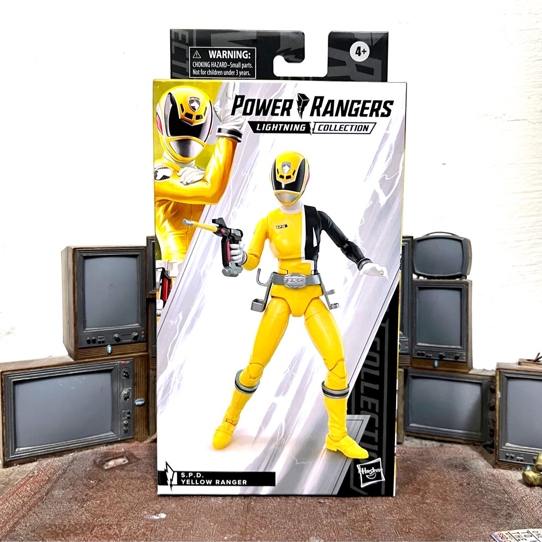 [In hand] Hasbro Lightning Collection Power Rangers SPD Yellow Ranger ...
