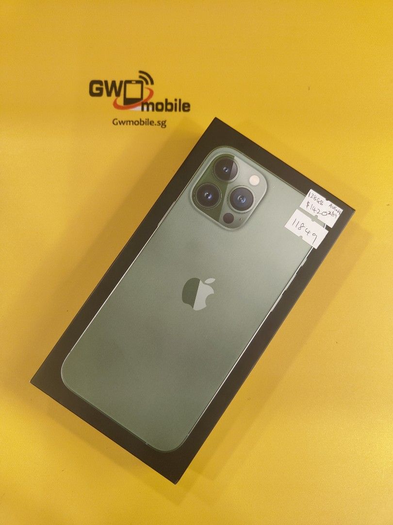 IPHONE 13 PRO MAX 128GB GREEN 11849, Mobile Phones & Gadgets, Mobile ...