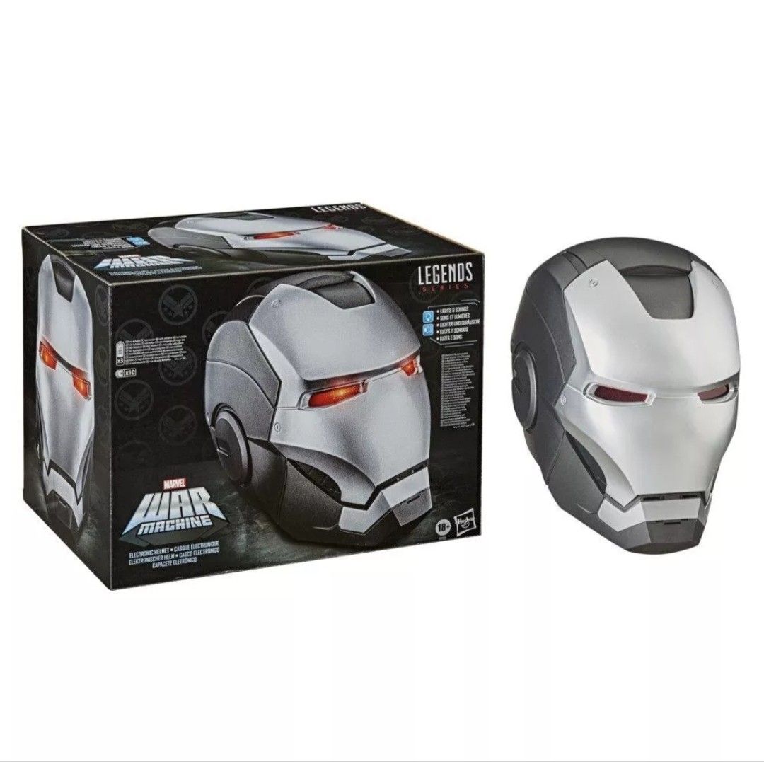 Iron Man (War Machine) Helmet Original, Hobbies & Toys, Toys & Games on ...