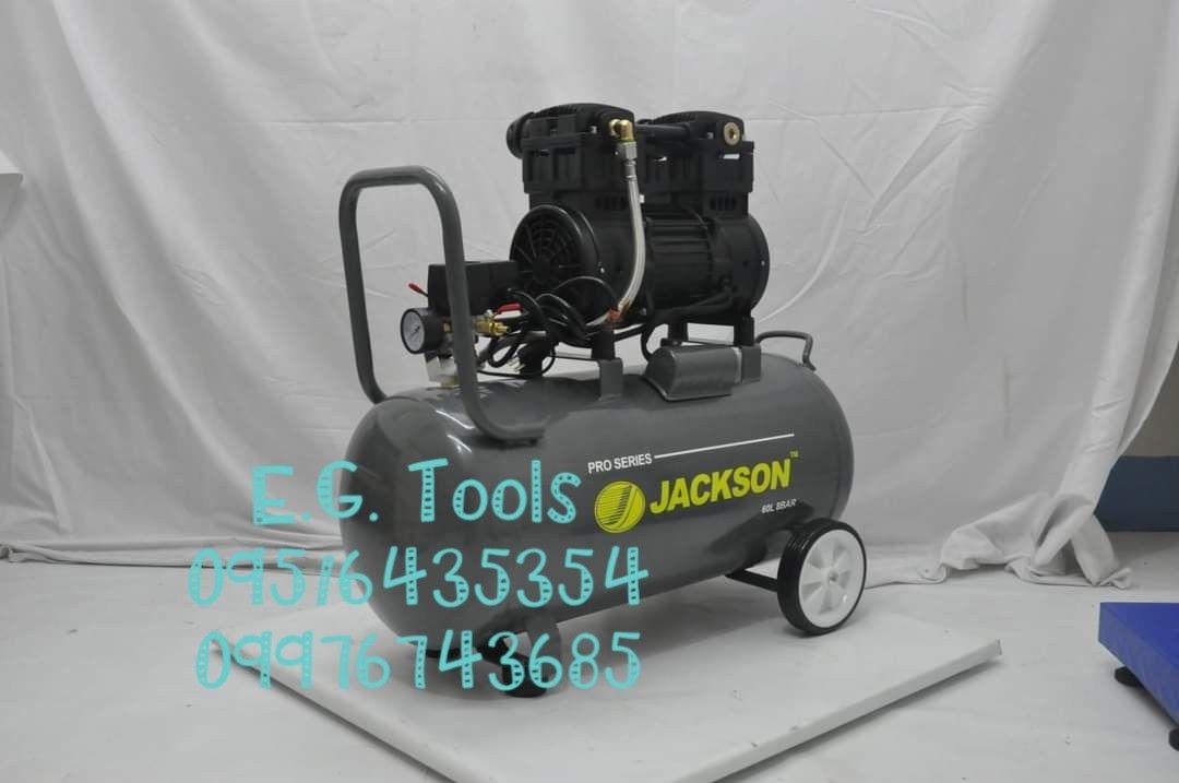 JACKSON 2HP, 70L Oil Less Air Compressor (JAC-2.0HP), Commercial & Industrial, Industrial ...