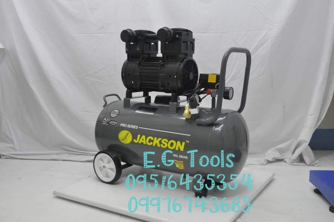 JACKSON 2HP, 70L Oil Less Air Compressor (JAC-2.0HP), Commercial & Industrial, Industrial ...