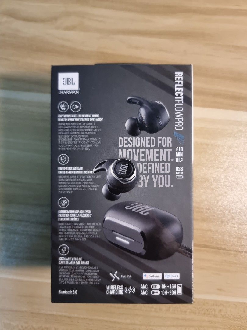 JBL Reflect Flow Pro, Audio, Earphones on Carousell