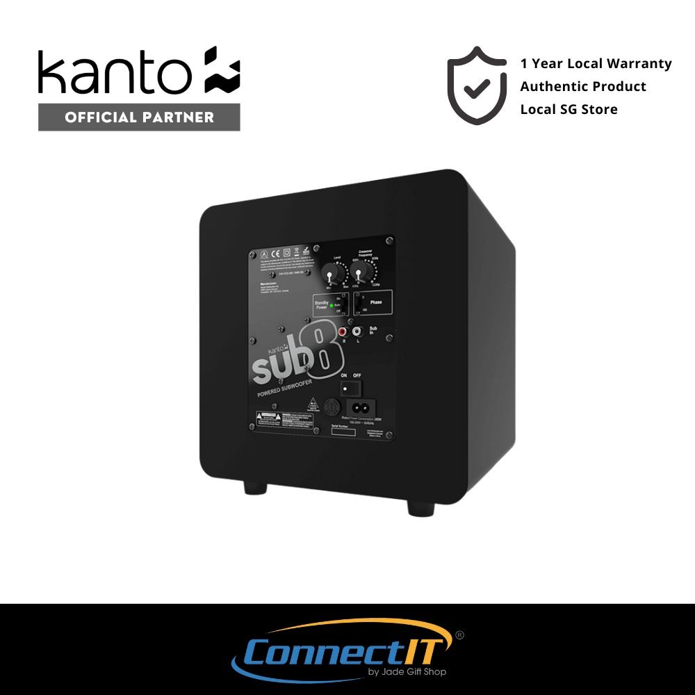 Kanto SUB8 (NEW) Powered Subwoofer, Audio, Soundbars, Speakers ...