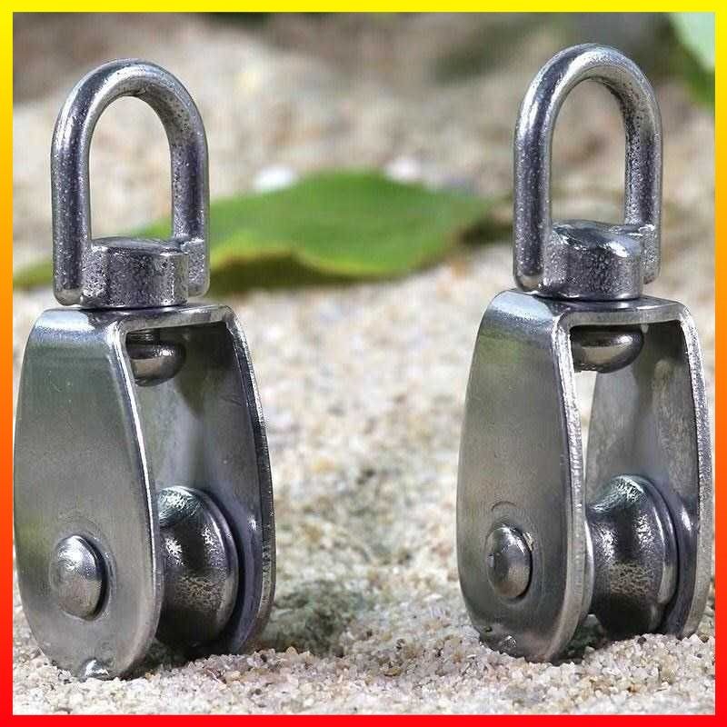 Katrol Kerekan Mini Rumah Pulley Serbaguna Swivel Pulley Stainless ...