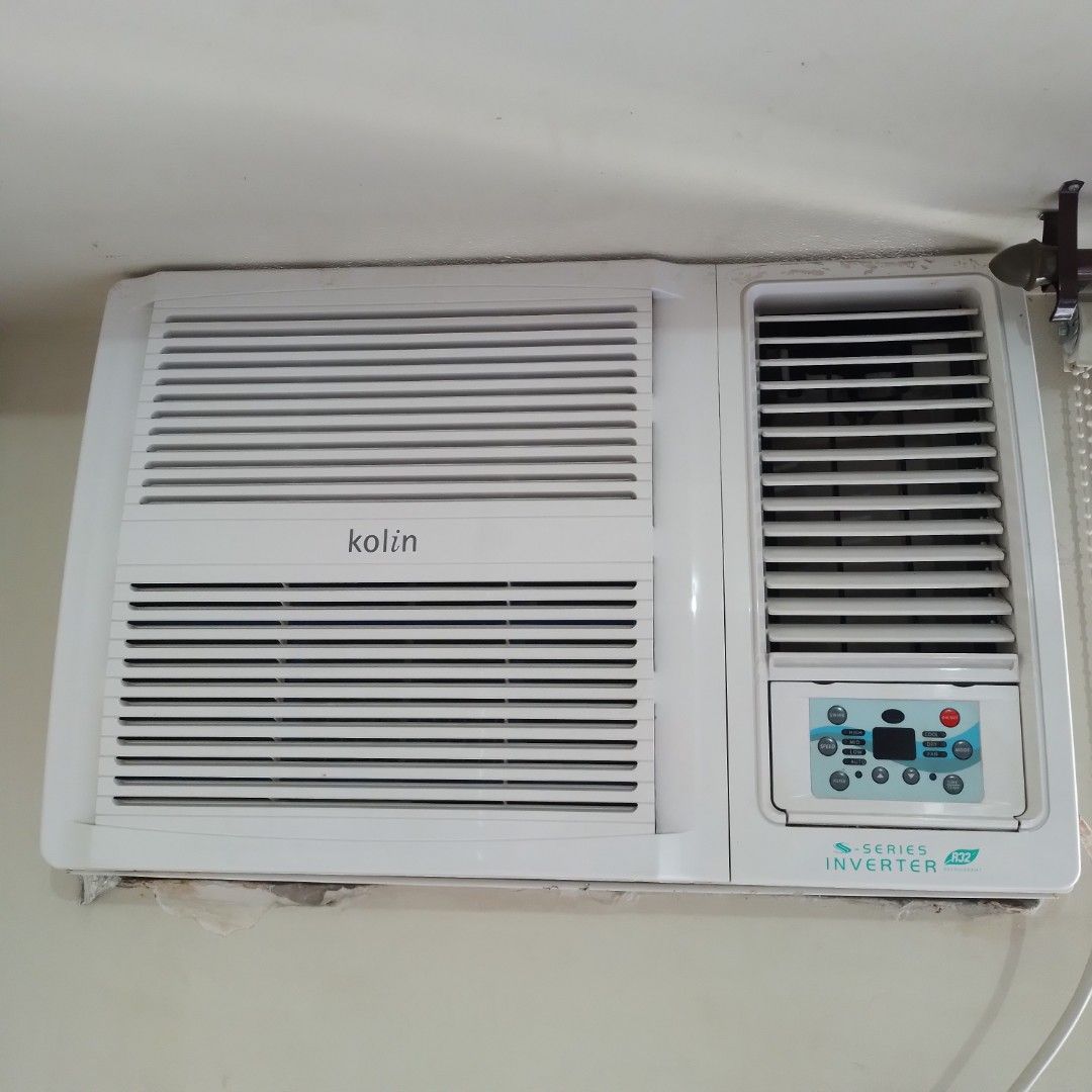 Kolin Window Inverter A/C 1.5HP KAG-15ORSINV, TV & Home Appliances, Air ...