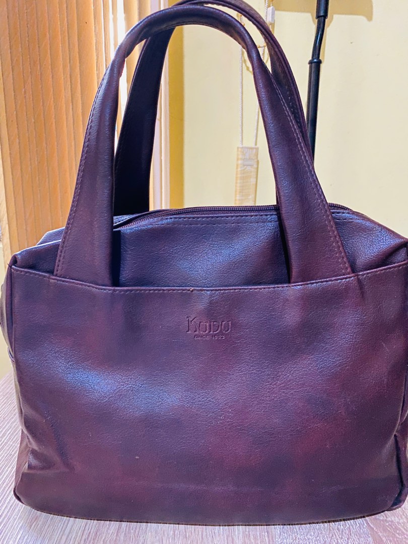 KUDU LEATHER LUNCH/ HAND BAG, Women's Fashion, Bags & Wallets, Purses ...