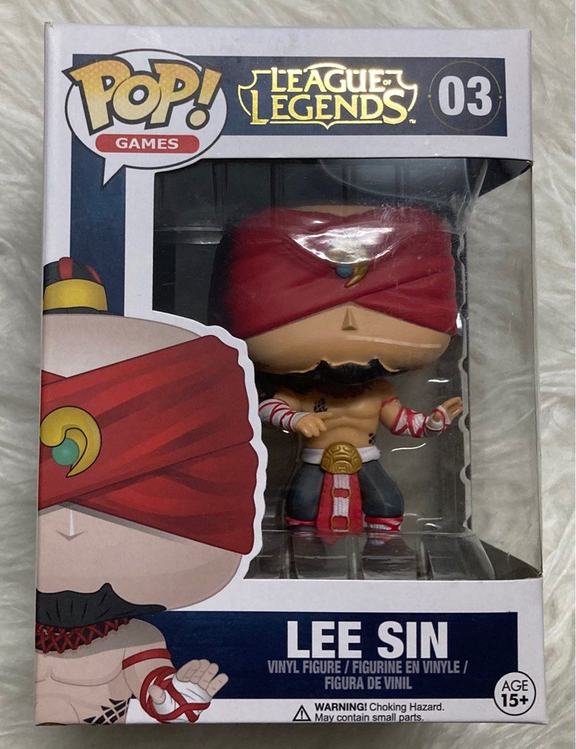 League of Legends Lee Sin Funko Pop, Hobbies & Toys, Toys & Games on ...
