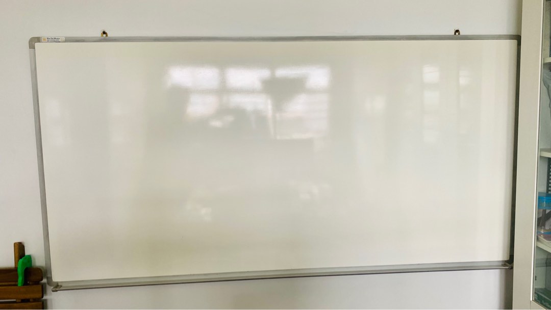 Like New! Large Whiteboard 180cm X 90cm, Hobbies & Toys, Stationery ...