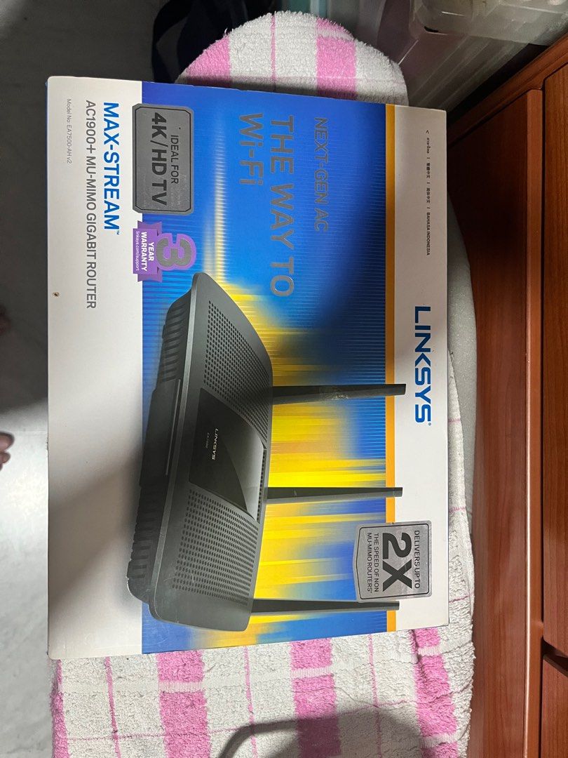 Linksys Router, Computers & Tech, Parts & Accessories, Networking on ...
