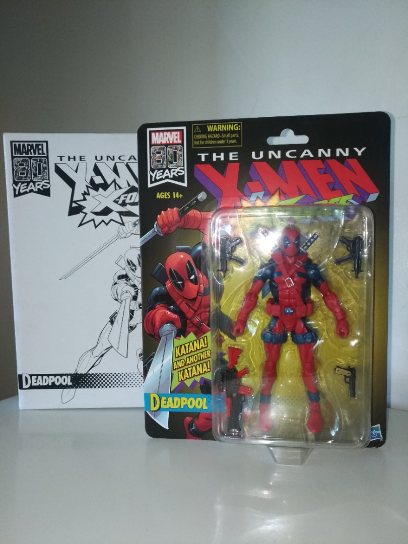 lMOC Marvel Legends Retro Deadpool (Authentic), Hobbies & Toys, Toys ...
