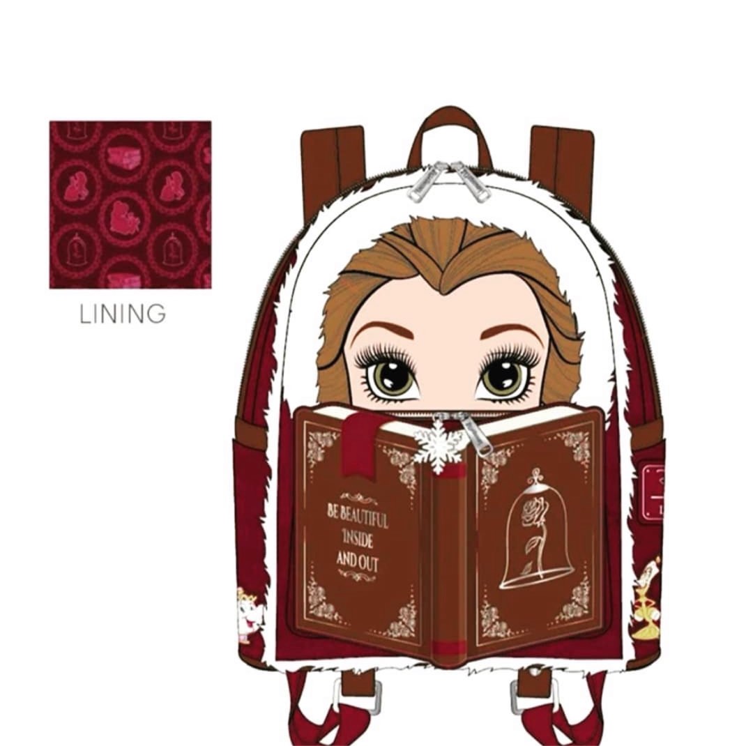 Loungefly Winter Belle, Women's Fashion, Bags & Wallets, Backpacks on ...