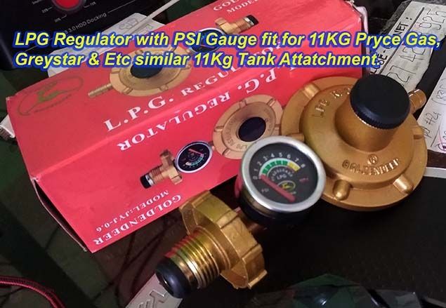 LPG Regulator with Gauge, TV & Home Appliances, Kitchen Appliances ...