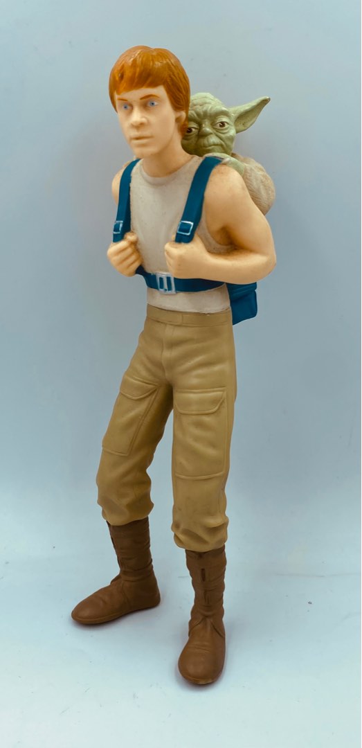Luke training with Yoda, Hobbies & Toys, Toys & Games on Carousell