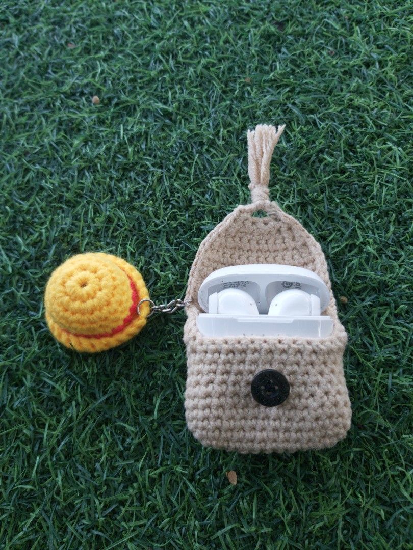 Made to Order Crochet Earpods Case, Mobile Phones & Gadgets, Other ...