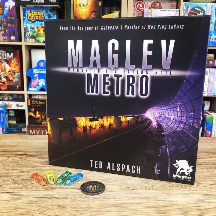 Maglev Metro Board Game , Hobbies & Toys, Toys & Games on Carousell