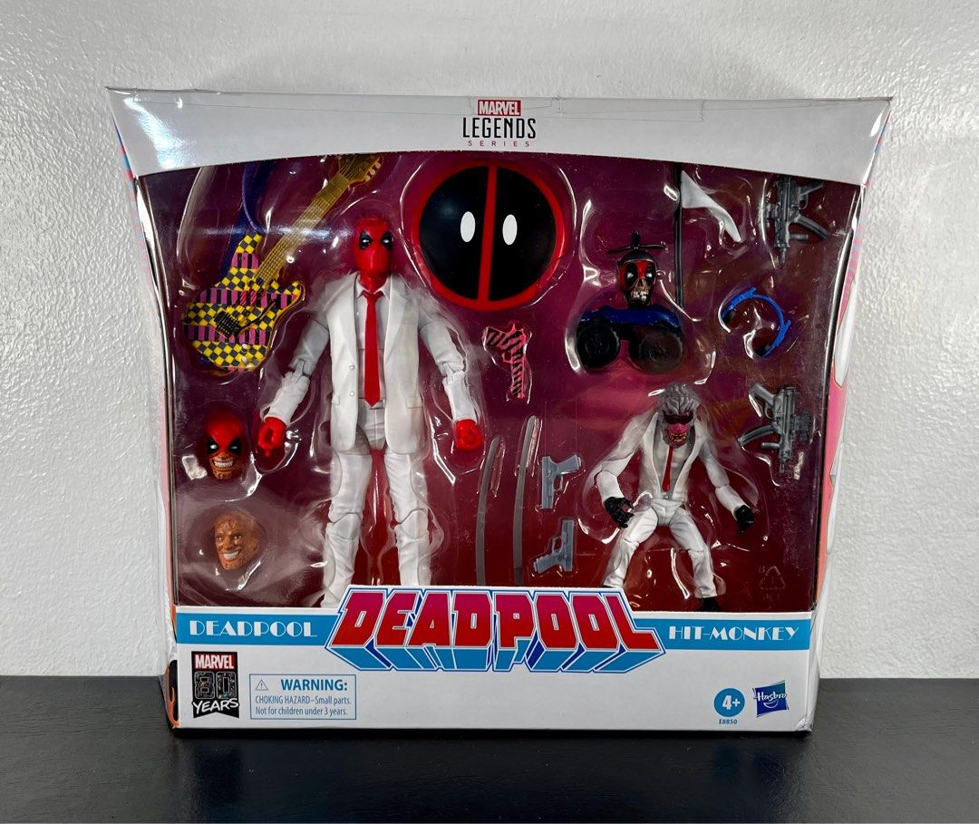 Marvel Legends Series Deadpool (Deadpool & Hit Monkey) 2 Pack Action ...
