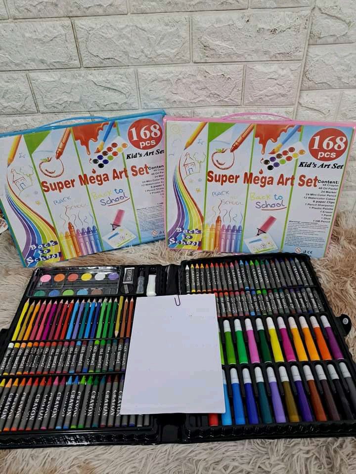 Mega art set 168pcs, Hobbies & Toys, Stationary & Craft, Craft Supplies ...