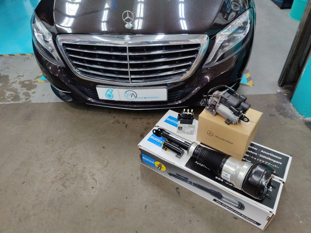 Mercedes Benz S Class (W222) Air Suspension, Airmatic Pump and Valve ...
