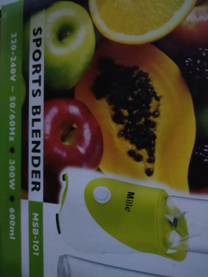 Mille Sports blender, TV & Home Appliances, Kitchen Appliances, Juicers ...