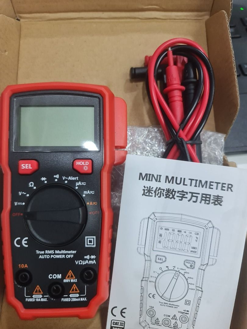 mini multimeter, TV & Home Appliances, Electrical, Adaptors & Sockets ...