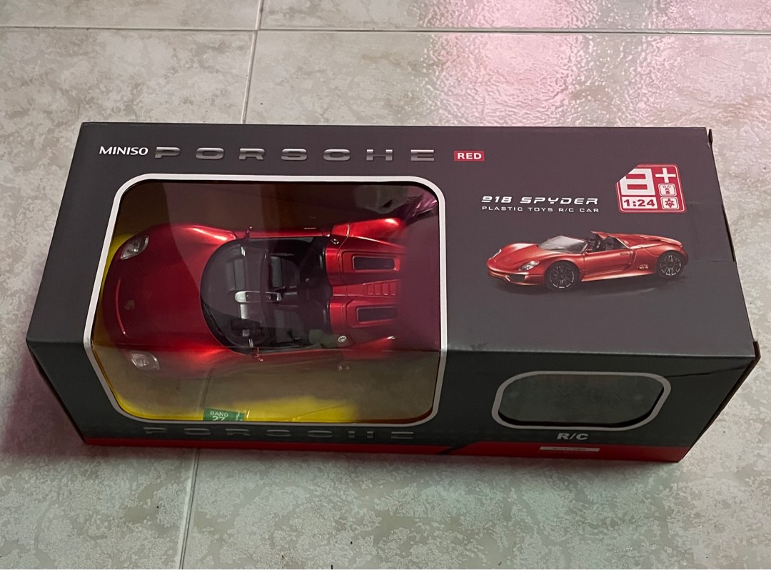 Miniso Porsche 918 Spyder, Hobbies & Toys, Toys & Games on Carousell