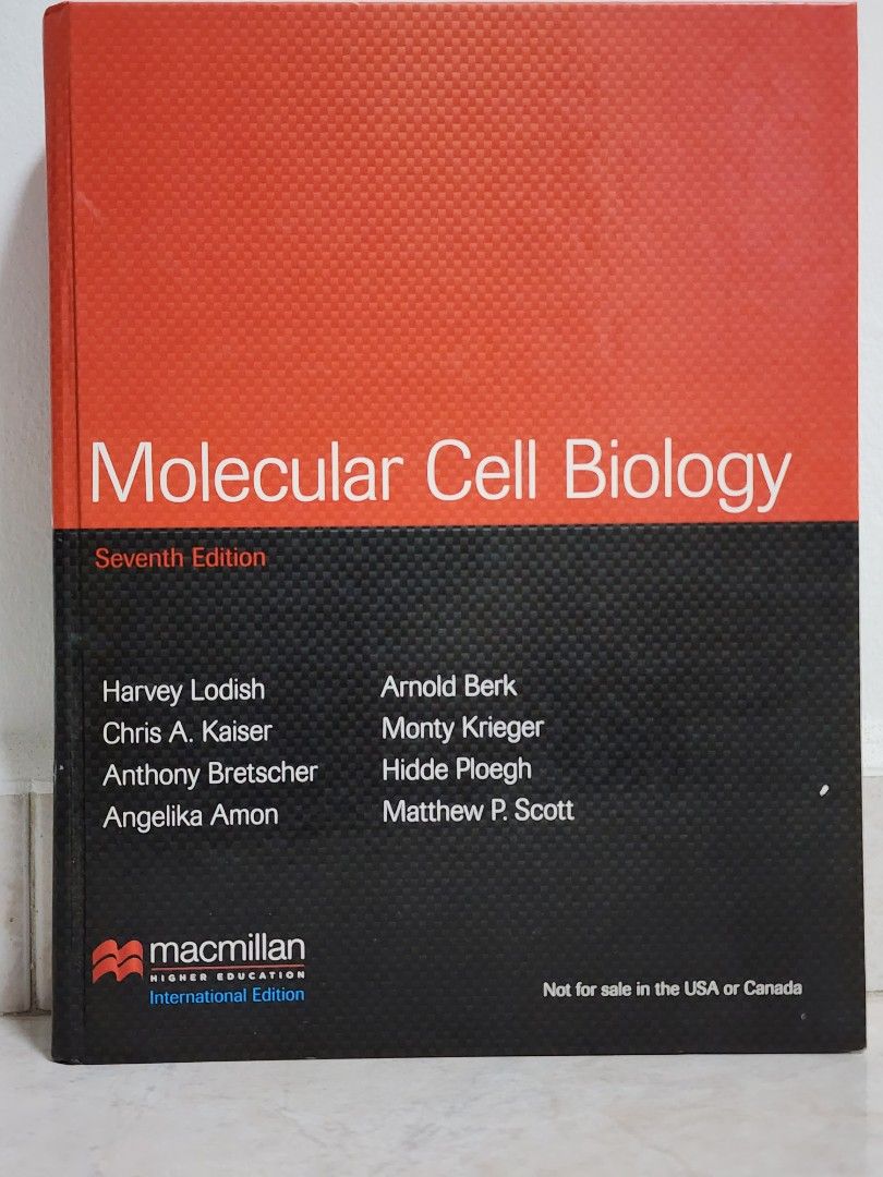 Molecular Cell Biology 7th Edition, Hobbies & Toys, Books & Magazines ...