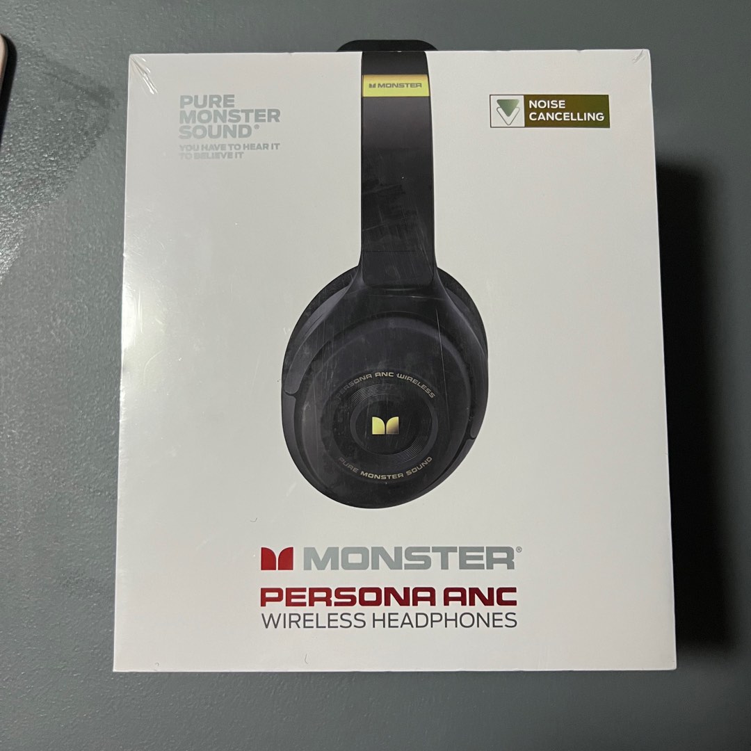 Monster Persona ANC Wireless Headphones, Audio, Headphones & Headsets ...