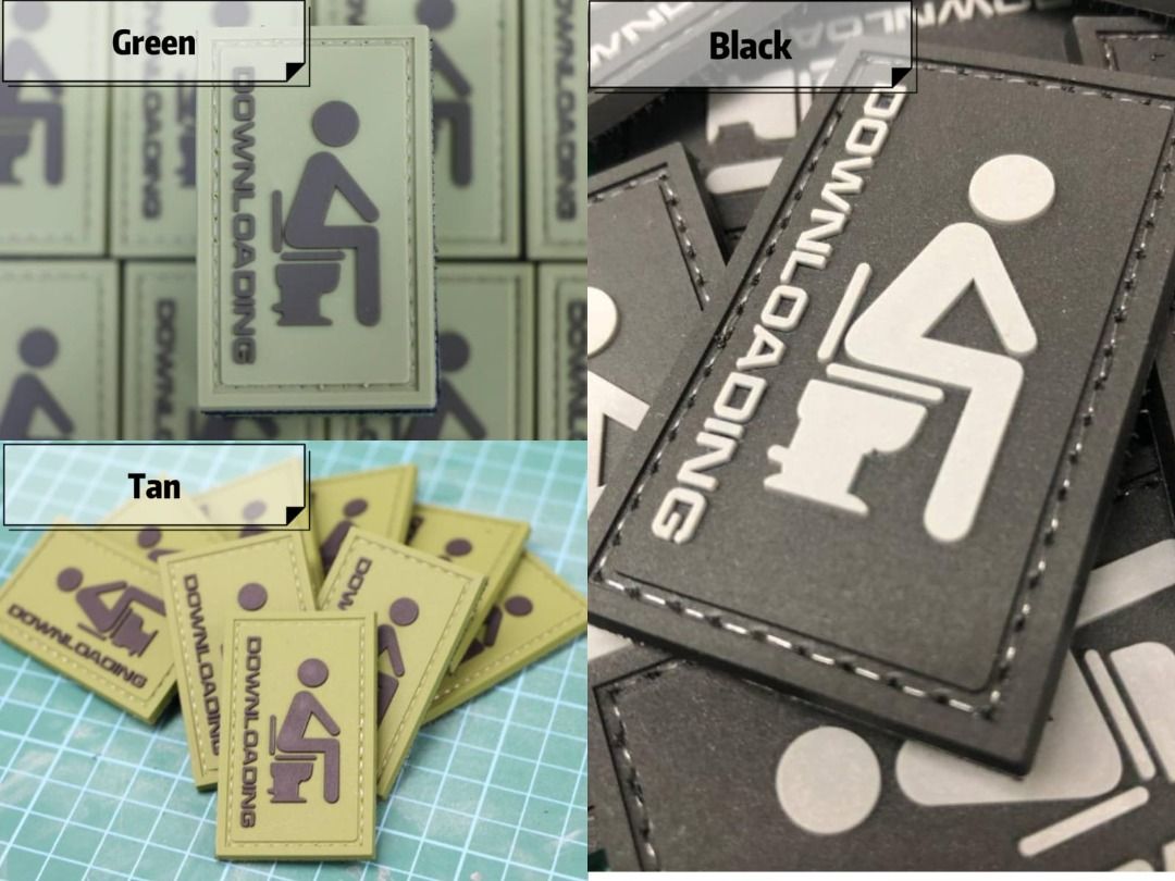 Morale Patch (Various Colours &Designs), Hobbies & Toys, Stationery ...