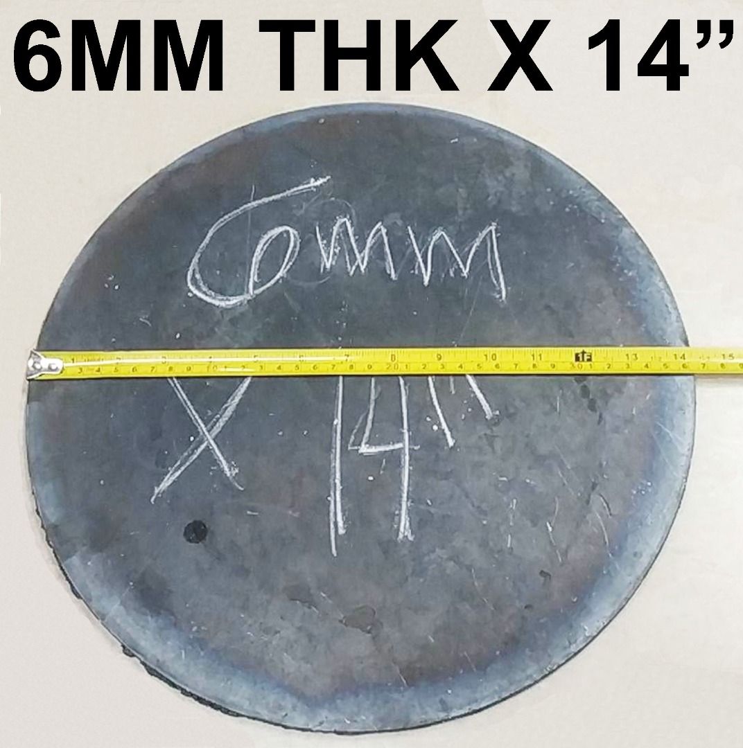 MS BASE PLATE CIRCLE 6MM THICKNESS X 14 INCHES DIAMETER MILD STEEL ...