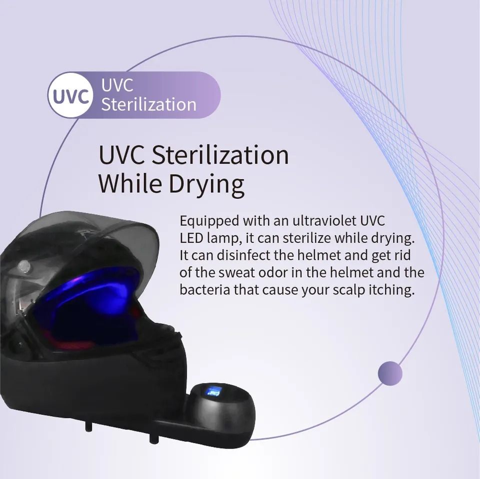 Multipurpose UV Helmet Dryer Motorcycle Helmet Dryer For Shoes Socks ...
