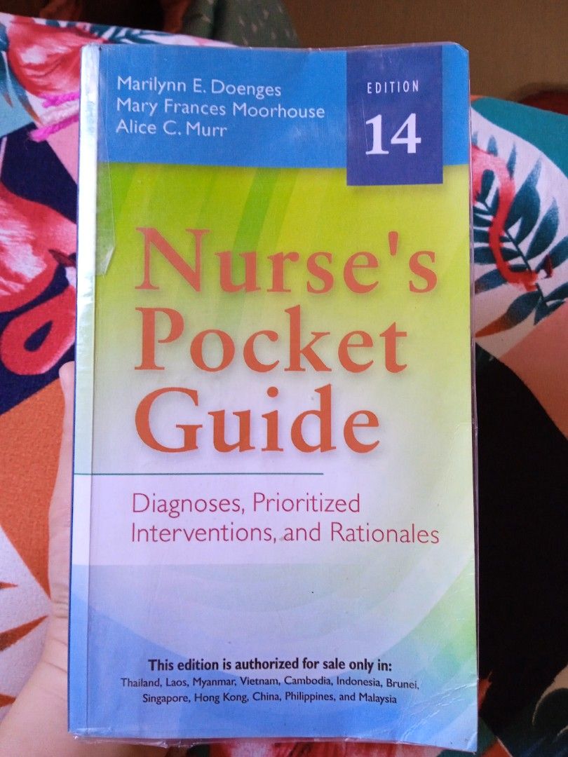 NANDA 14th Edition (Nurse's Pocket Guide), Hobbies & Toys, Books ...