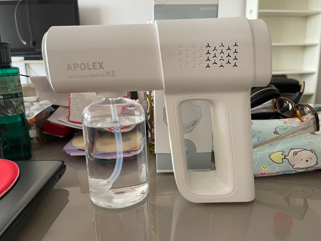 Nano alcohol disinfection spray with UV light and 3/4 alcohol liquid ...