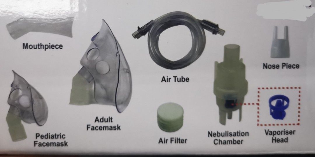 Nebulizer Accessories set (use for all standard Nebulizer machine ...
