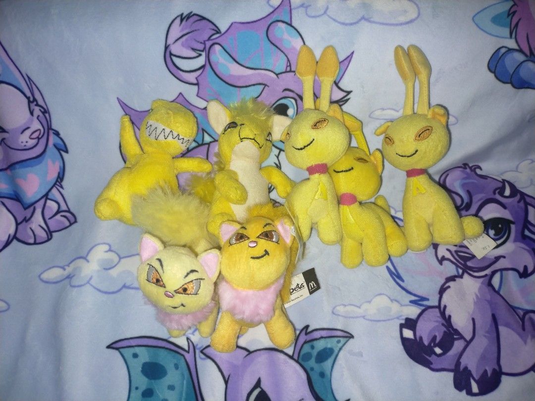 Neopets McDonalds Plush Toy with Tush Tag, Hobbies & Toys, Toys & Games ...