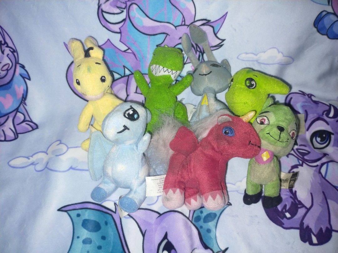 Neopets McDonalds Plush Toy with Defect, Hobbies & Toys, Toys & Games ...