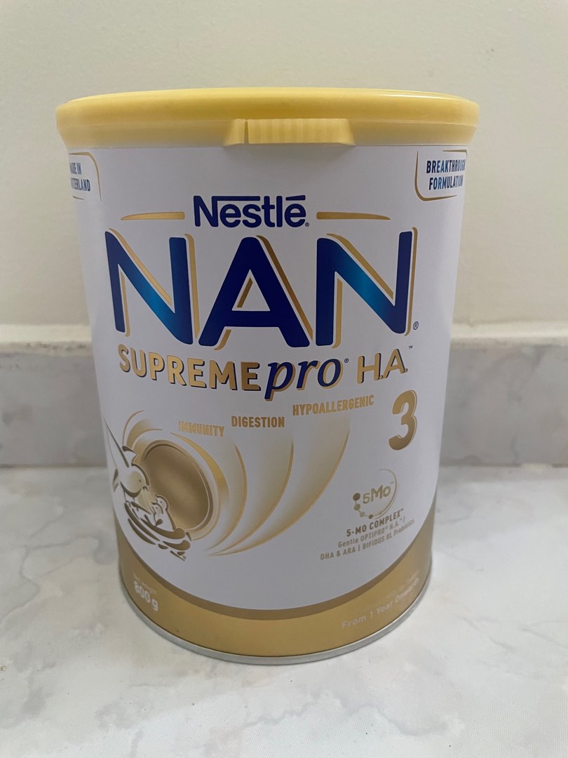 Nestle NAN SUPREMEPRO H.A. 3 800g [Upgraded Formula], Babies & Kids ...