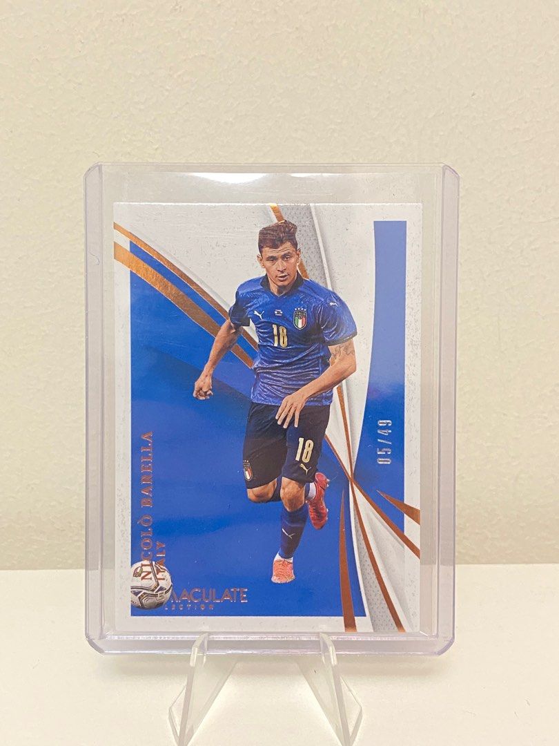 Nicolo Barella /49 Card : 21/22 Panini Immaculate ; Inter Milan , Serie ...