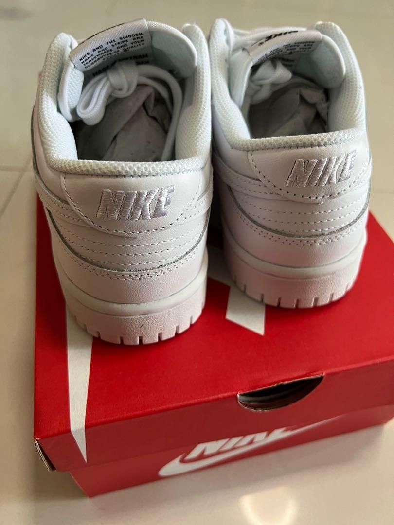 Nike Pure White, Women's Fashion, Footwear, Sneakers on Carousell