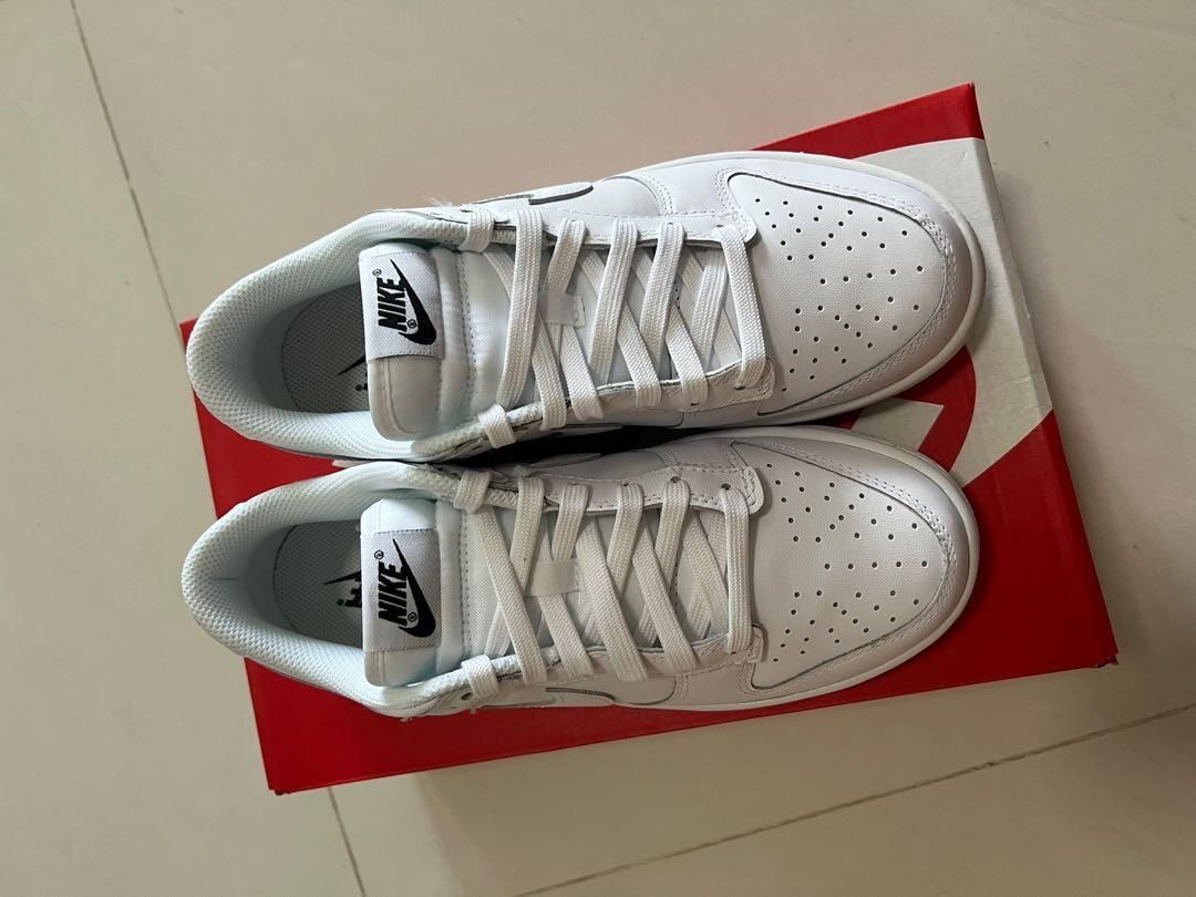 Nike Pure White, Women's Fashion, Footwear, Sneakers on Carousell