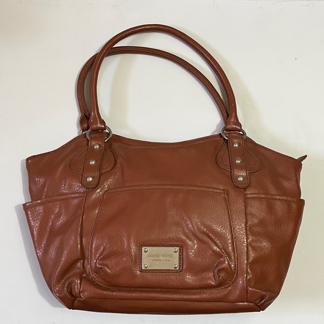 NINE WEST Brown Shoulder Bag, Women's Fashion, Bags & Wallets, Shoulder ...