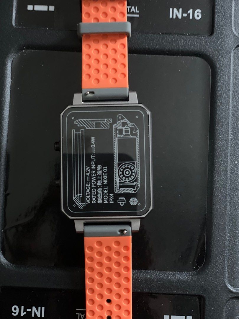 Nixie Tube Watch (Nyx Brand), Men's Fashion, Watches & Accessories ...